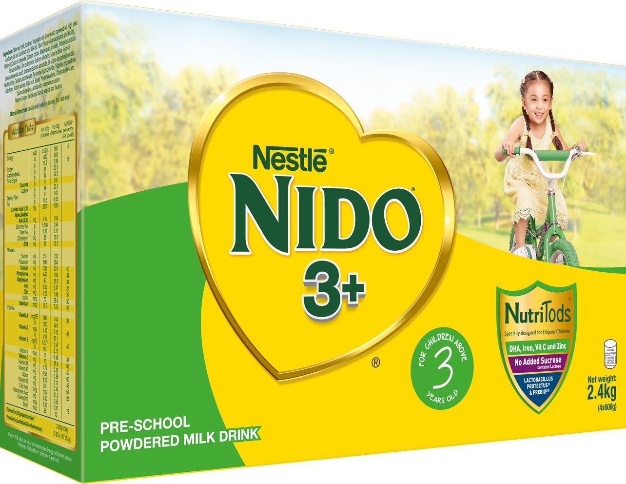 NIDO® 3+ 2.4kg | parenTeam