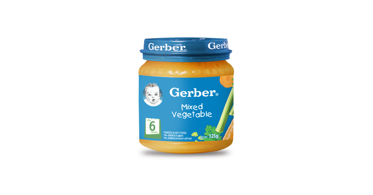 GERBER® Mixed Vegetable 125g | parenTeam