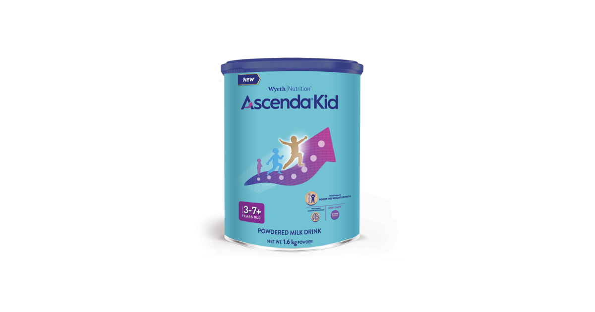 Wyeth Nutrition® ASCENDA® Kid 3-7 Years Old 1.6kg | ParenTeam