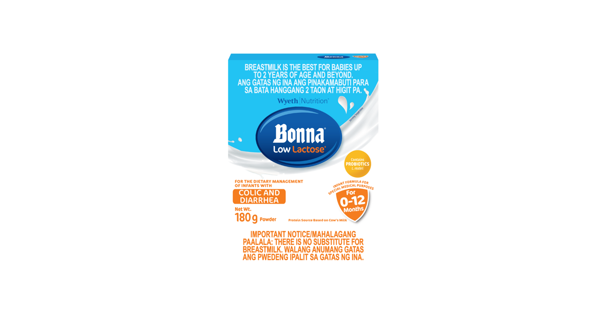 Bonna Low Lactose: Help Manage Common Gut Discomforts | parenTeam