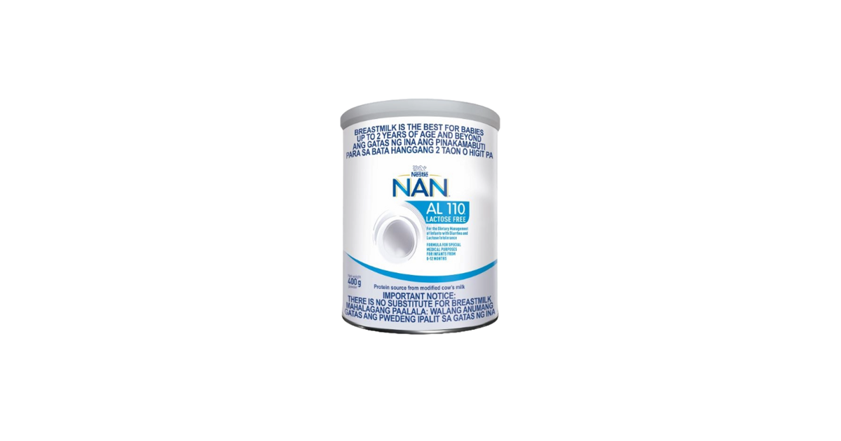 NAN® AL 110®: Formula for Special Medical Purposes | parenTeam